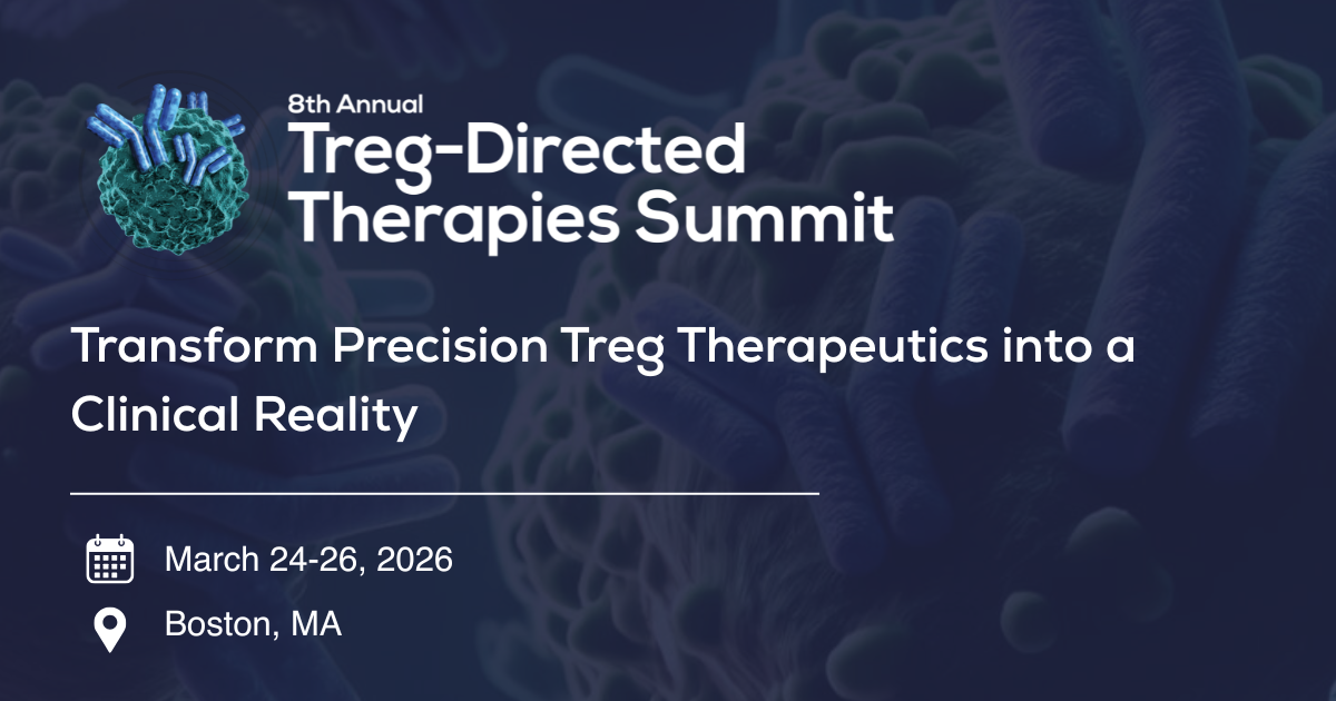 Pricing & Registration - 8th Treg-Directed Therapies Summit 2026